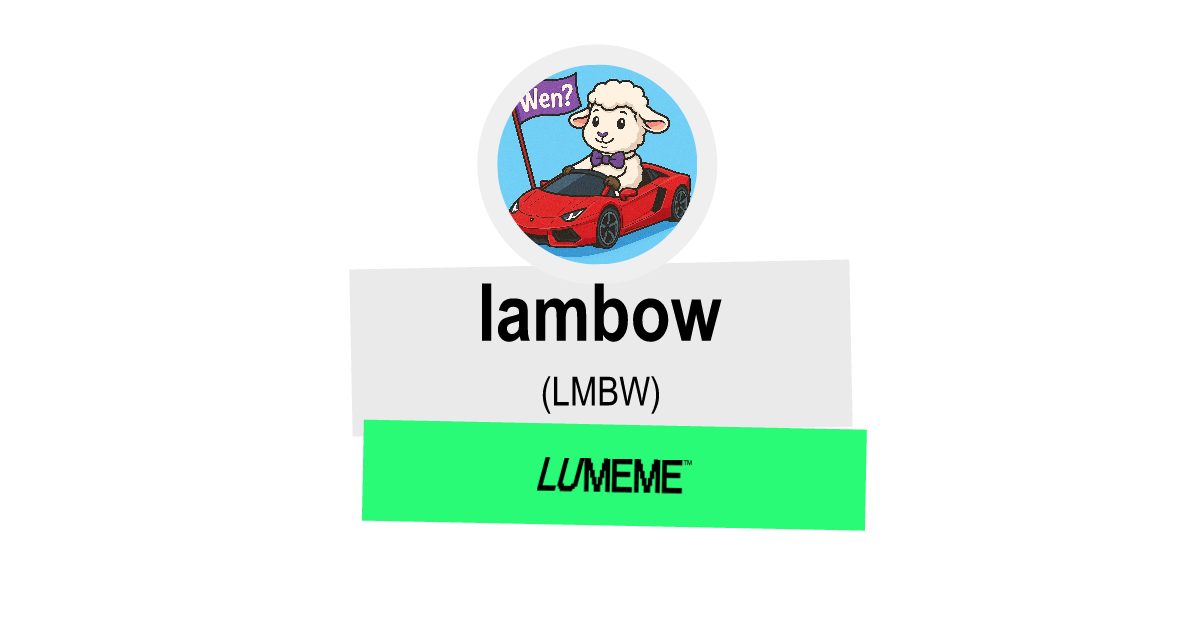 lambow (LMBW): buy and sell on lumeme