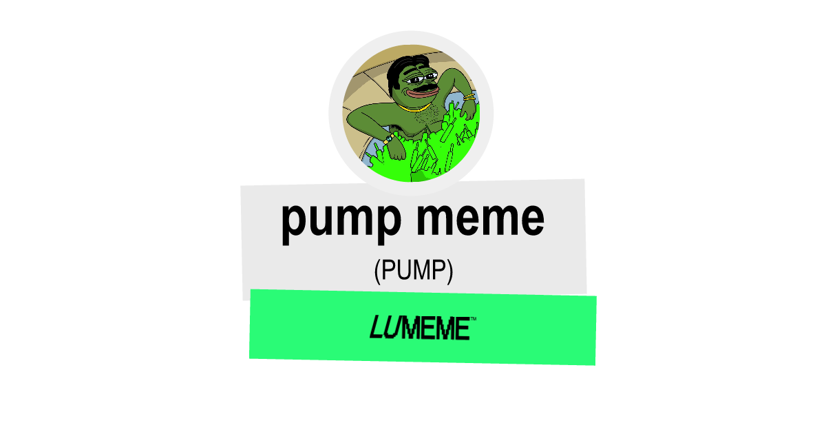 pump meme (PUMP): buy and sell on lumeme